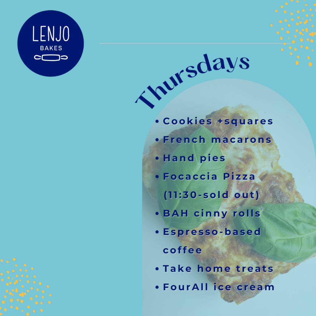 Visit Our Retail Shop – LenJo Bakes | wedding cakes desserts